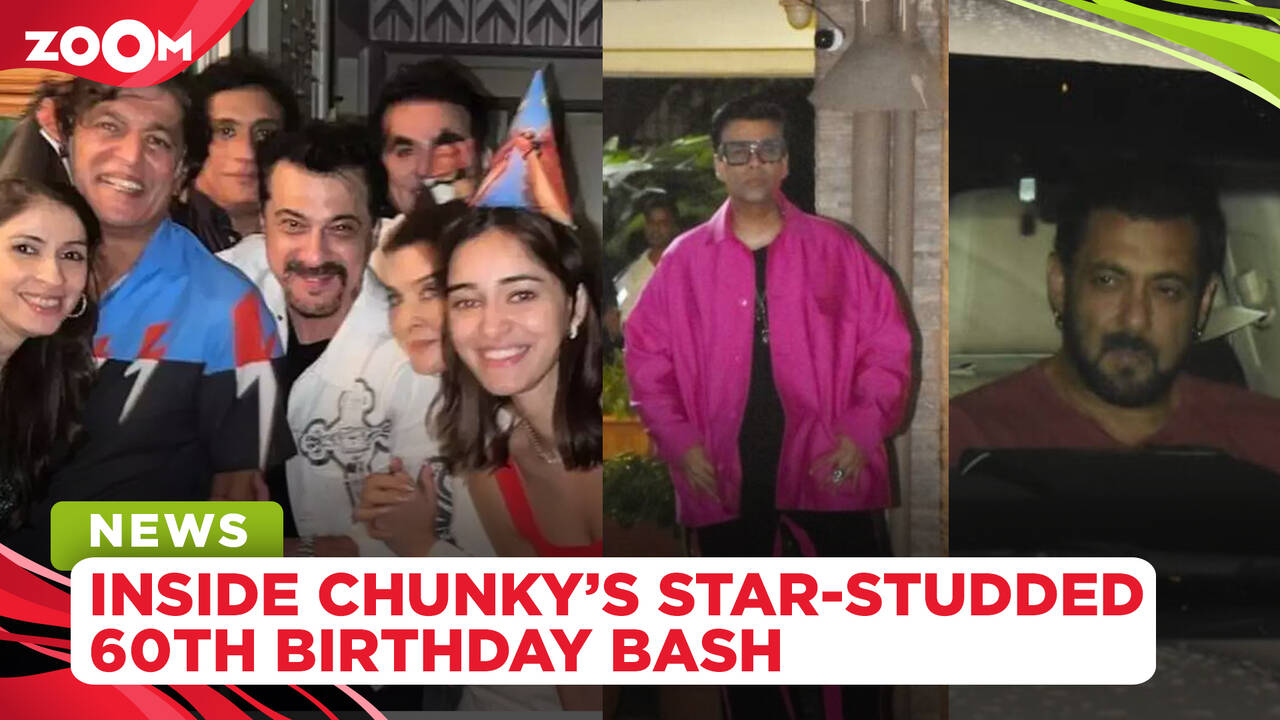 INSIDE Chunky Panday's 60th birthday bash with Salman Khan, Gauri Khan ...