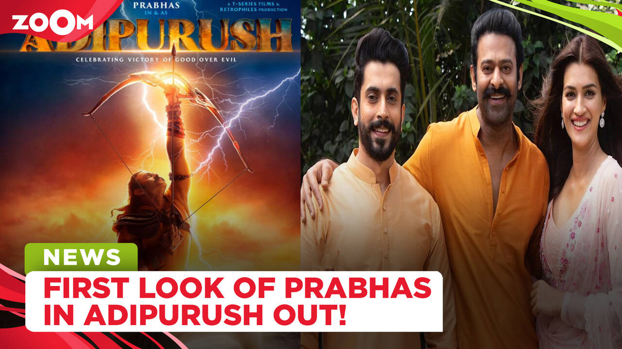 Prabhas and Kriti Sanon UNVEILS the first look of Prabhas in Adipurush ...
