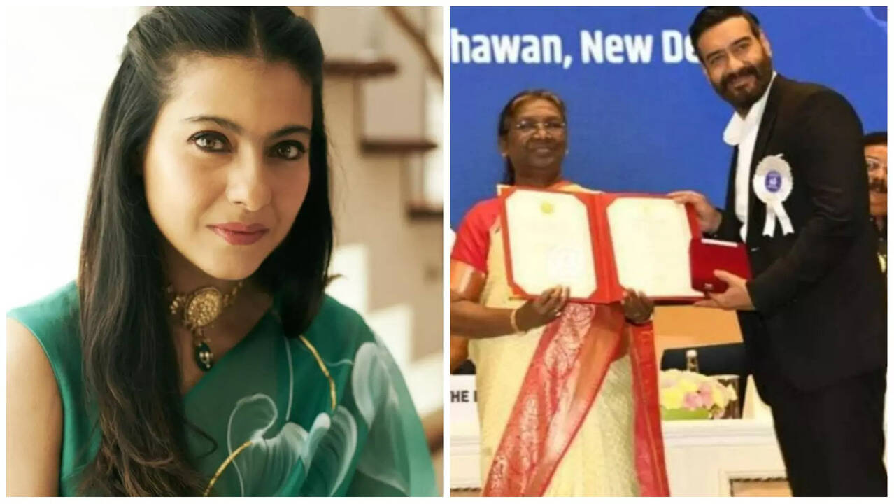 Kajol congratulated Ajay Devgn on winning National Film Award- पति अजय ...