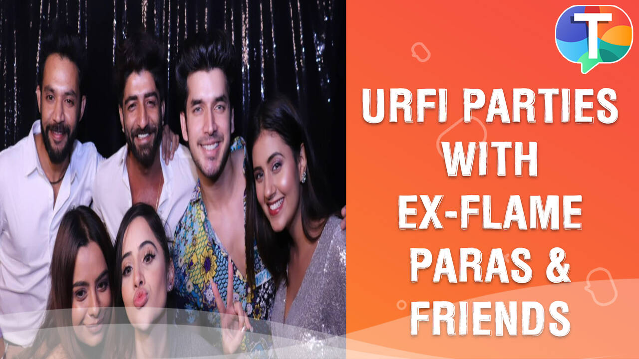 Urfi Javed ENJOYS her pre-birthday surprise bash with ex-boyfriend ...