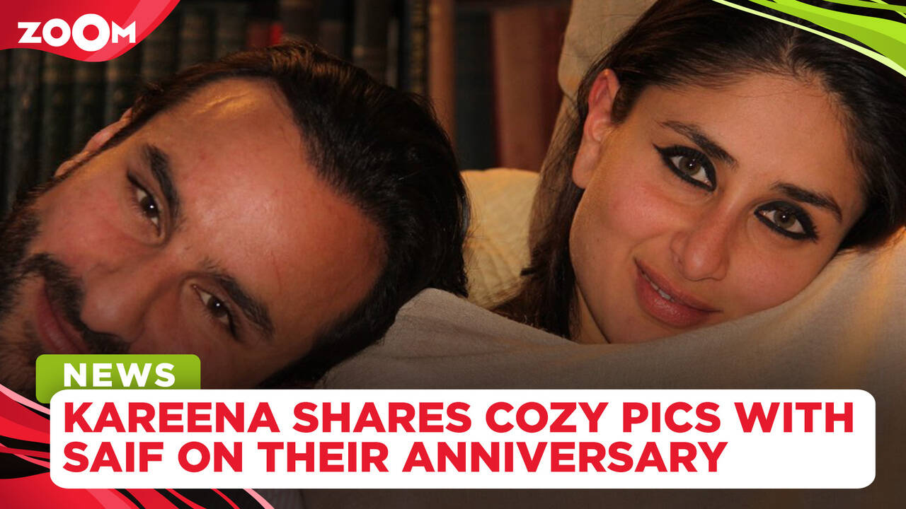 Kareena Kapoor comes back from London to celebrate her 10th wedding anniversary with Saif Ali ...