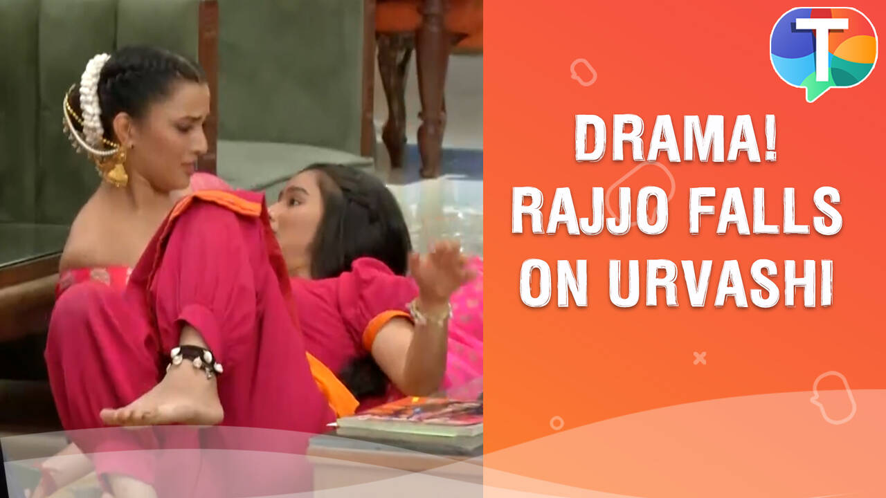 DRAMA! Rajjo FALLS on Urvashi | Udti Ka Naam Rajjo | Zoom TV