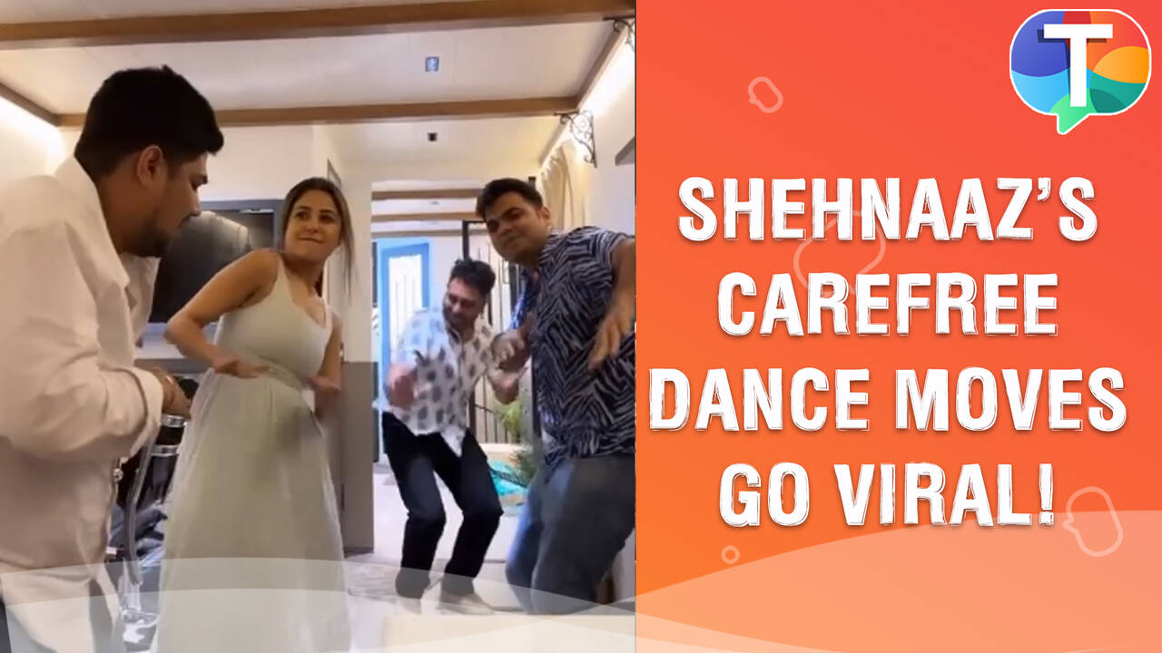 Shehnaaz Gill's carefree DANCE moves to Zingaat go VIRAL, Videos News ...