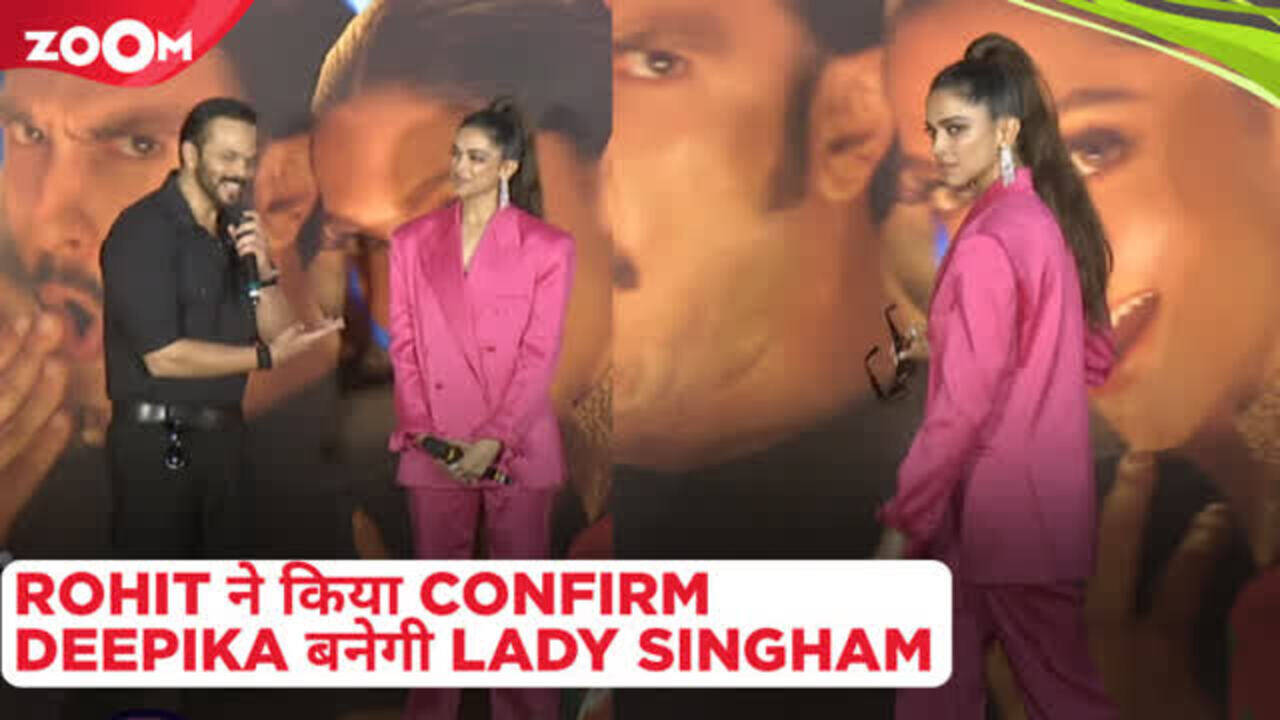 CONFIRMED! Deepika Padukone to play Lady Singham in Rohit Shetty's next ...