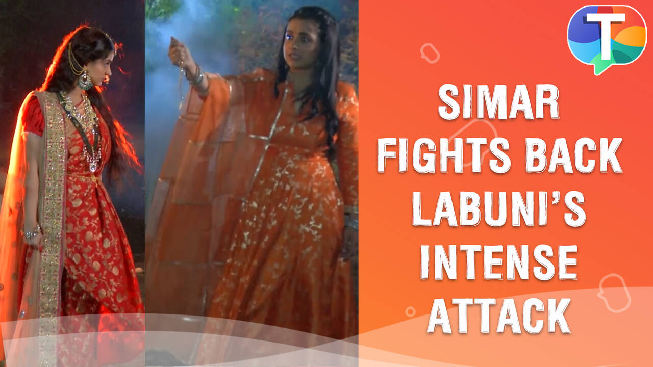 Simar FIGHTS back Labuni's attack with a special locket | Sasural Simar ...