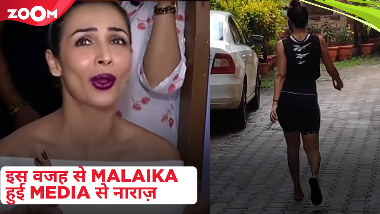 Malaika Arora gets ANGRY with paparazzi for clicking photos of her specific parts, Videos News ...