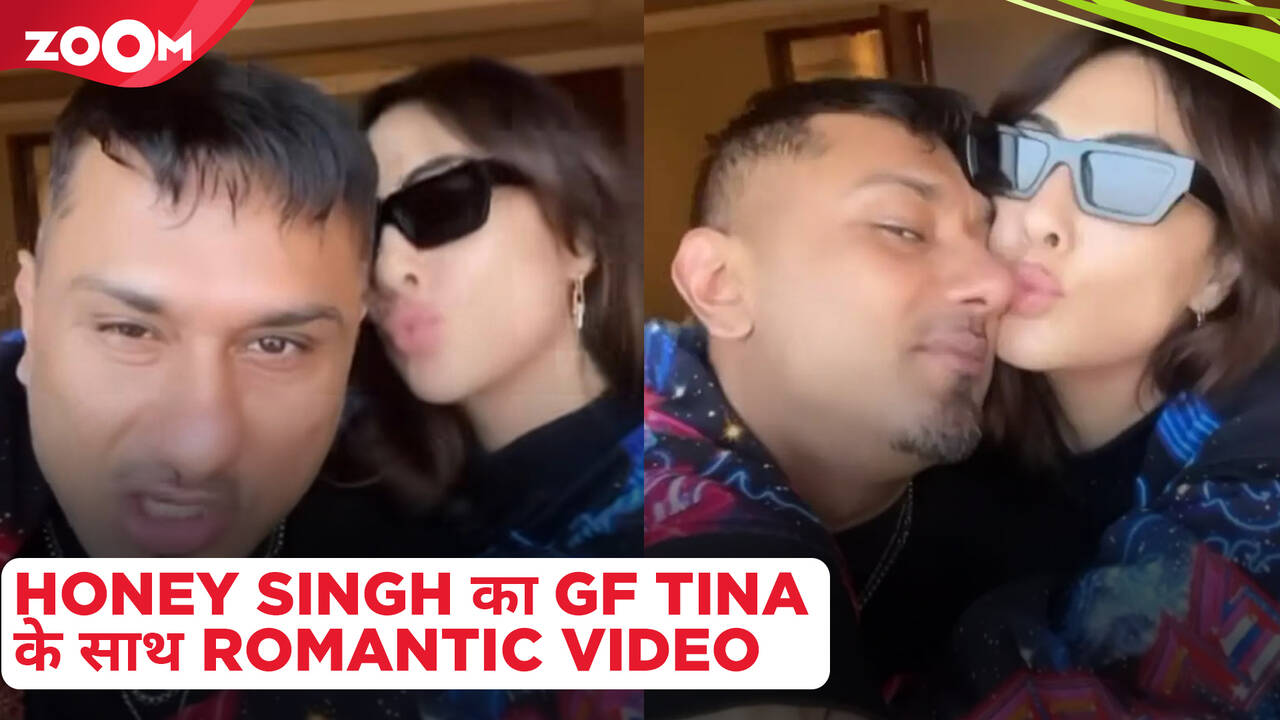 Yo Yo Honey Singh gets a KISS from girlfriend Tina Thadani in latest ...