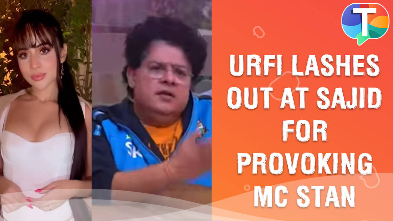Urfi Javed LASHES OUT at Sajid Khan for encouraging MC Stan to hit ...