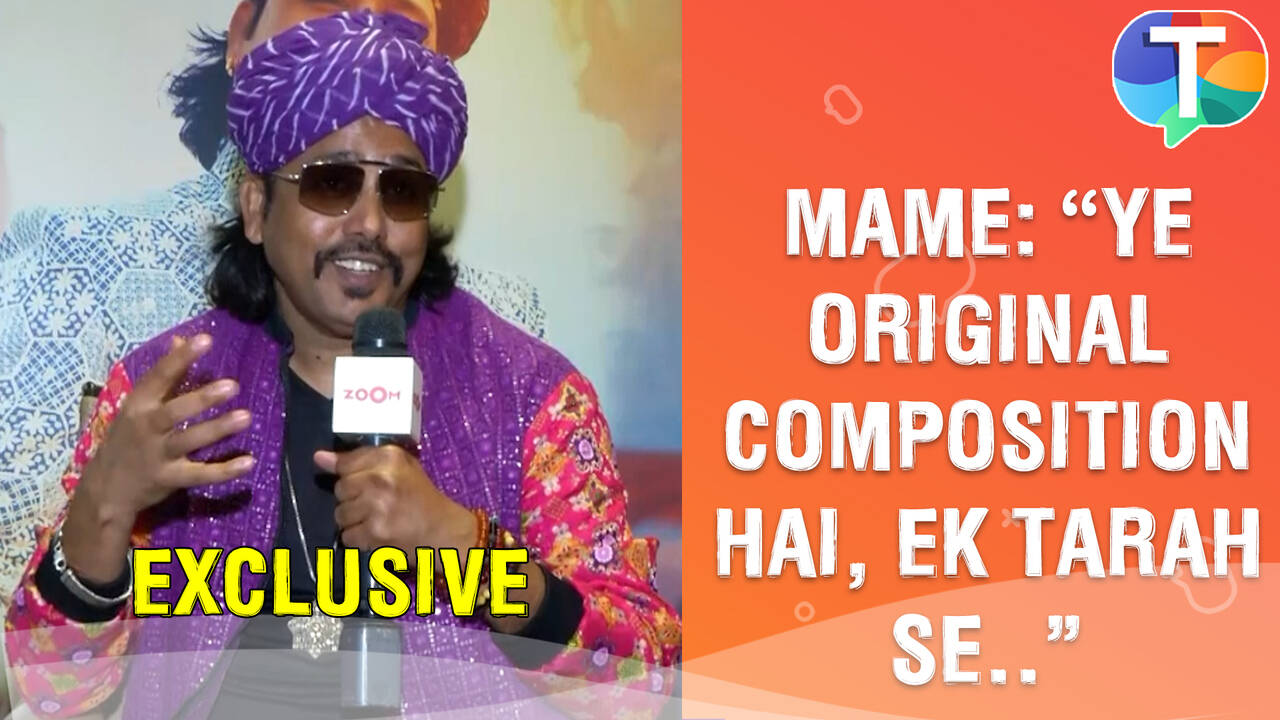 Mame Khan on his new music video Kesariya Balam & why is it DIFFERENT ...