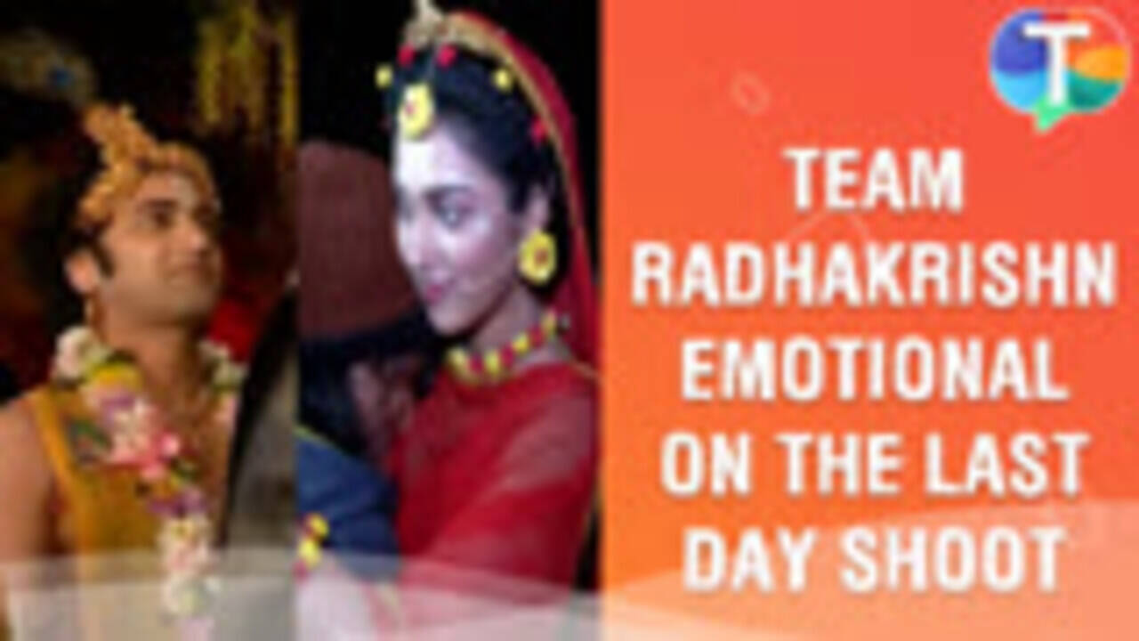 UNCUT video from the last day shoot of RadhaKrishn as the cast & crew ...