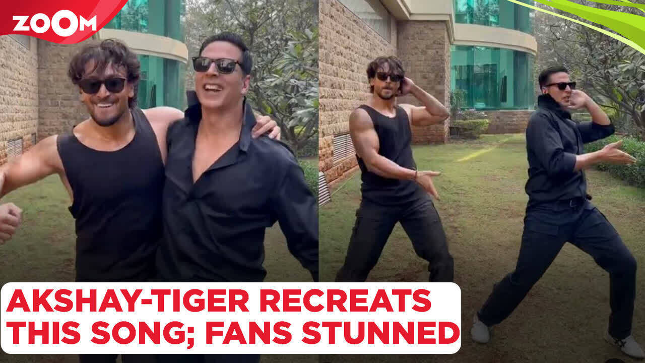 Akshay Kumar & Tiger Shroff FLAUNT their dancing skills on 'Main ...