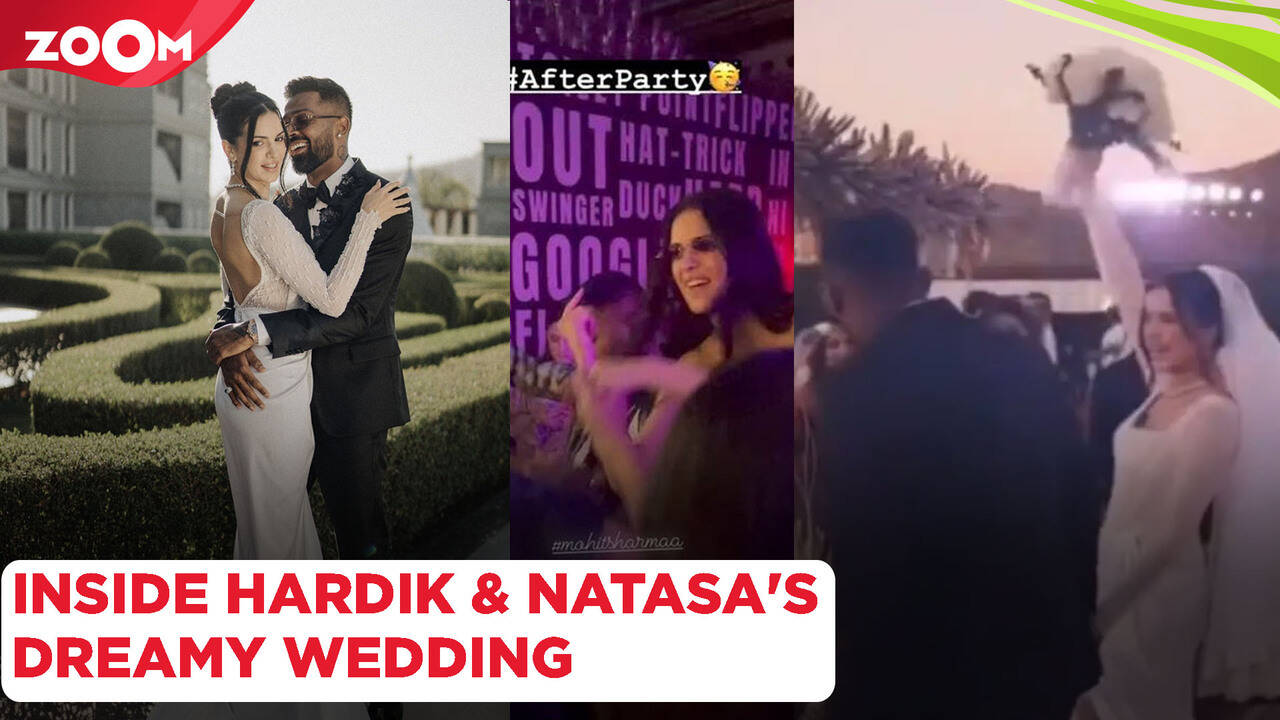 Hardik Pandya & Natasa Stankovic's dreamy wedding: INSIDE pictures and ...