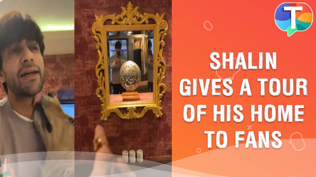 Shalin Bhanot gives a house tour to his fans in LIVE session, Videos ...