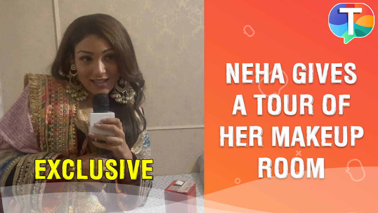 Neha Rana aka Elahi gives a TOUR of her makeup room from the sets of ...