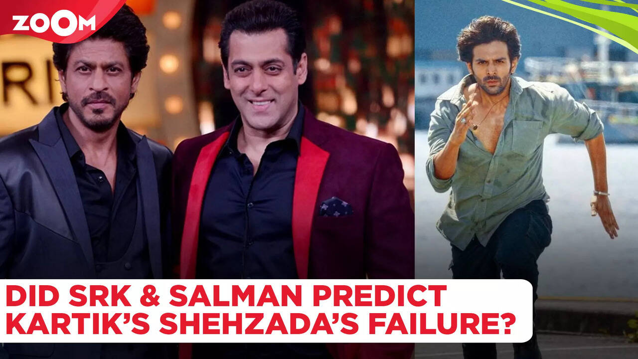 Did Salman Khan & Shah Rukh Khan already predict Kartik Aaryan starrer Shehzada's failure ...