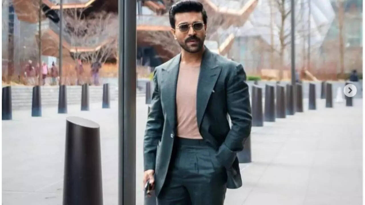 RRR actor Ram Charan takes New York by storm with grand appearance on ...
