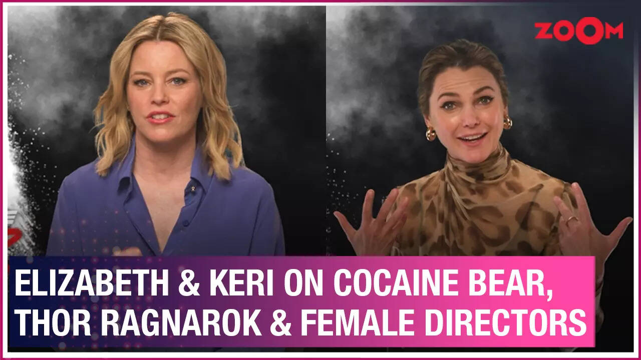 Elizabeth Banks and Keri Russell on Cocaine Bear, wanting to direct Thor Ragnarok & female ...