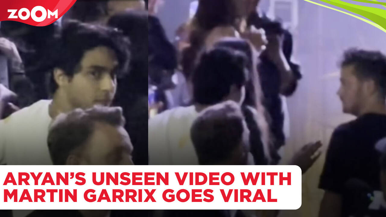 Aryan Khan's UNSEEN video with DJ Martin Garrix ahead of his concert in ...