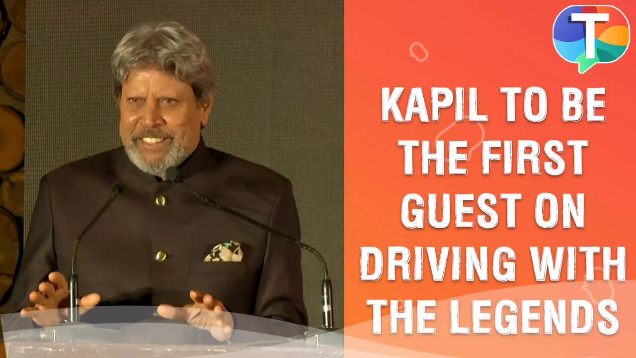 Kapil Dev to be the FIRST guest on interacting show Driving With The ...