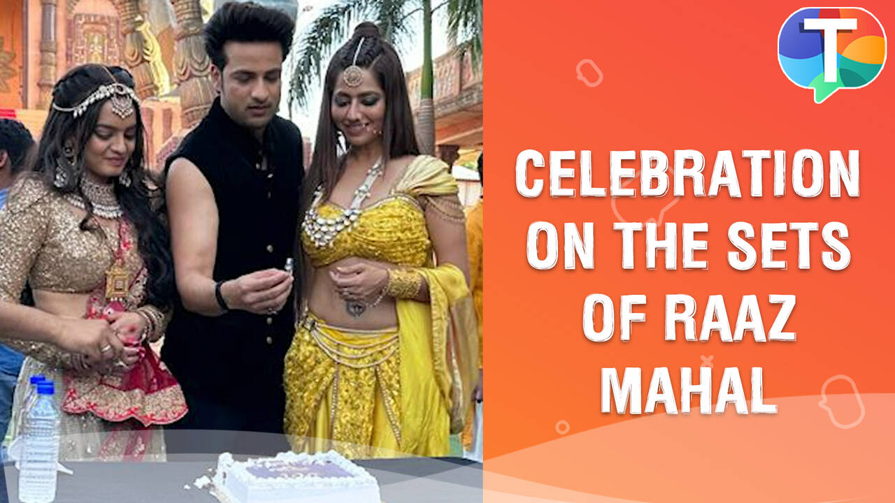 Team 'Raaz Mahal' celebrates as the show completes 100 episodes! | Zoom TV