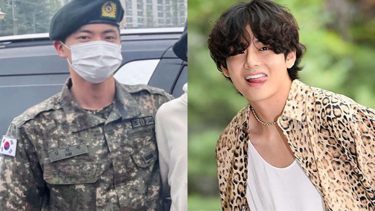 BTS' V Claims Jin 'Bulked Up' In Military. Reveals Singer Wanted Him To ...