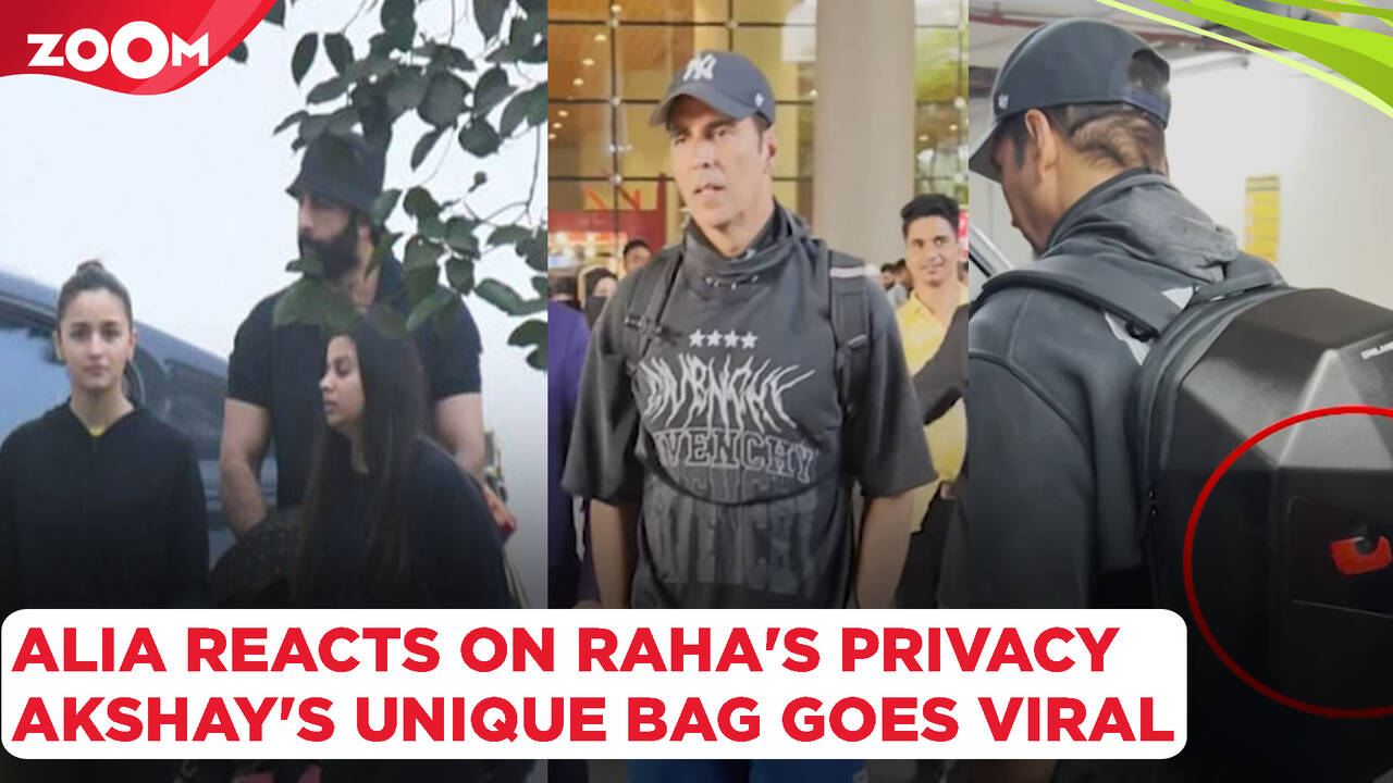 Alia Bhatt OPENS UP on Raha's privacy | Akshay Kumar's UNIQUE bag ...